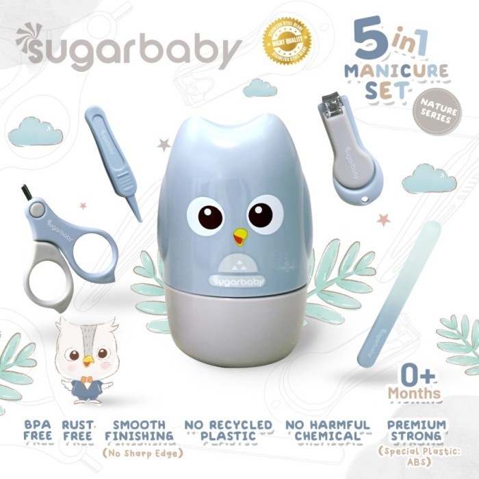 Jual Sugar Baby 5 In 1 Manicure Set | Shopee Indonesia
