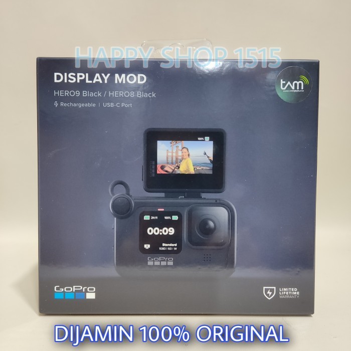 Jual Gopro Display Mode Original For Hero 12 Black, Hero 8 ( 11, 10, 9 ...