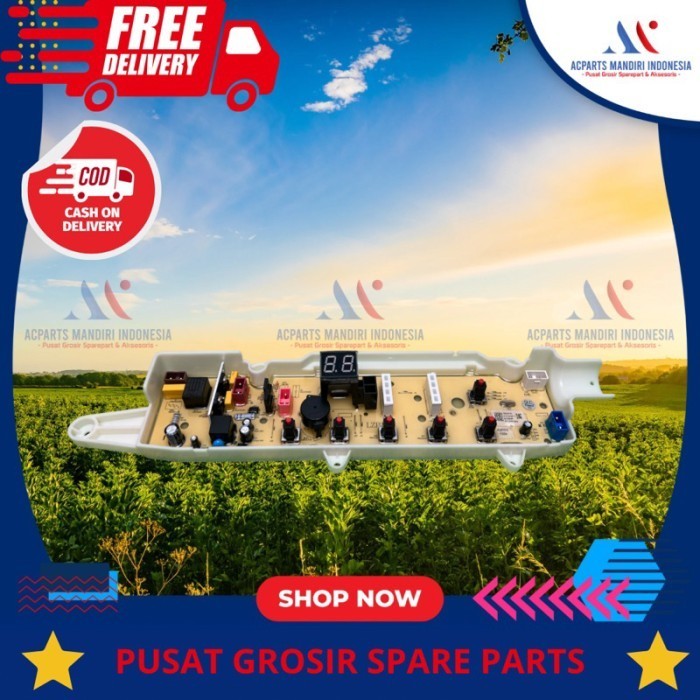 Jual SHARP ES-F950P-GY MODUL MESIN CUCI TOP LOADING ORIGINAL KYJ ...