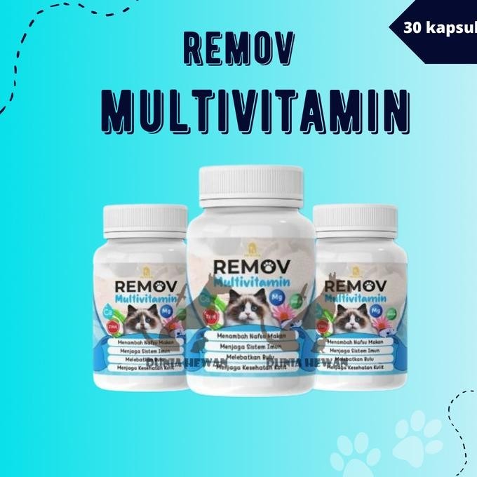 Jual Remov Multivitamin 30 Kapsul | Shopee Indonesia