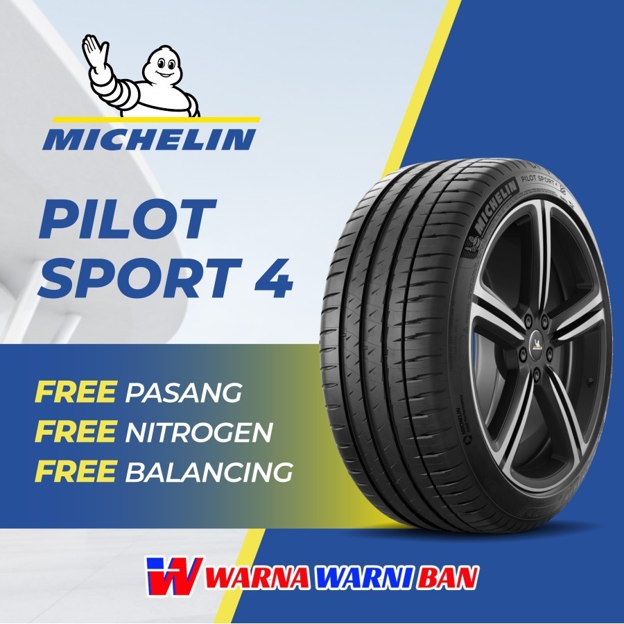 Jual Ban Mobil Michelin Pilot Sport 4 225 40 R18 18 | Shopee Indonesia