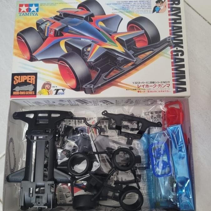 Jual Tamiya Mini 4WD 1/32 tamiya 19511 Rayhawk-Gamma (Super TZ Chasis ...