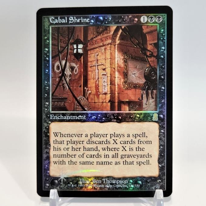 Jual Cabal Shrine (Foil R) - Odyssey - MTG | Shopee Indonesia