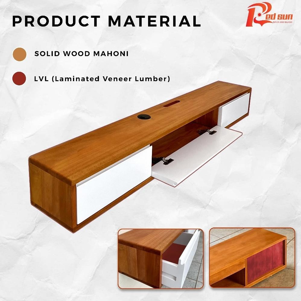 Jual Meja TV gantung minimalis Rak TV gantung Minimalis Lemari TV ...