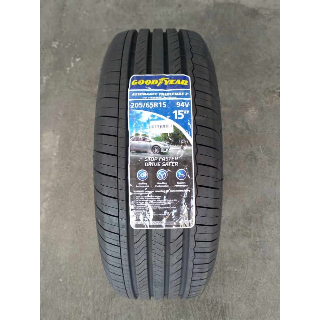 Jual Goodyear Assurance Triple Max 2 Ukuran 205/65 R15 Ban Mobil Innova ...