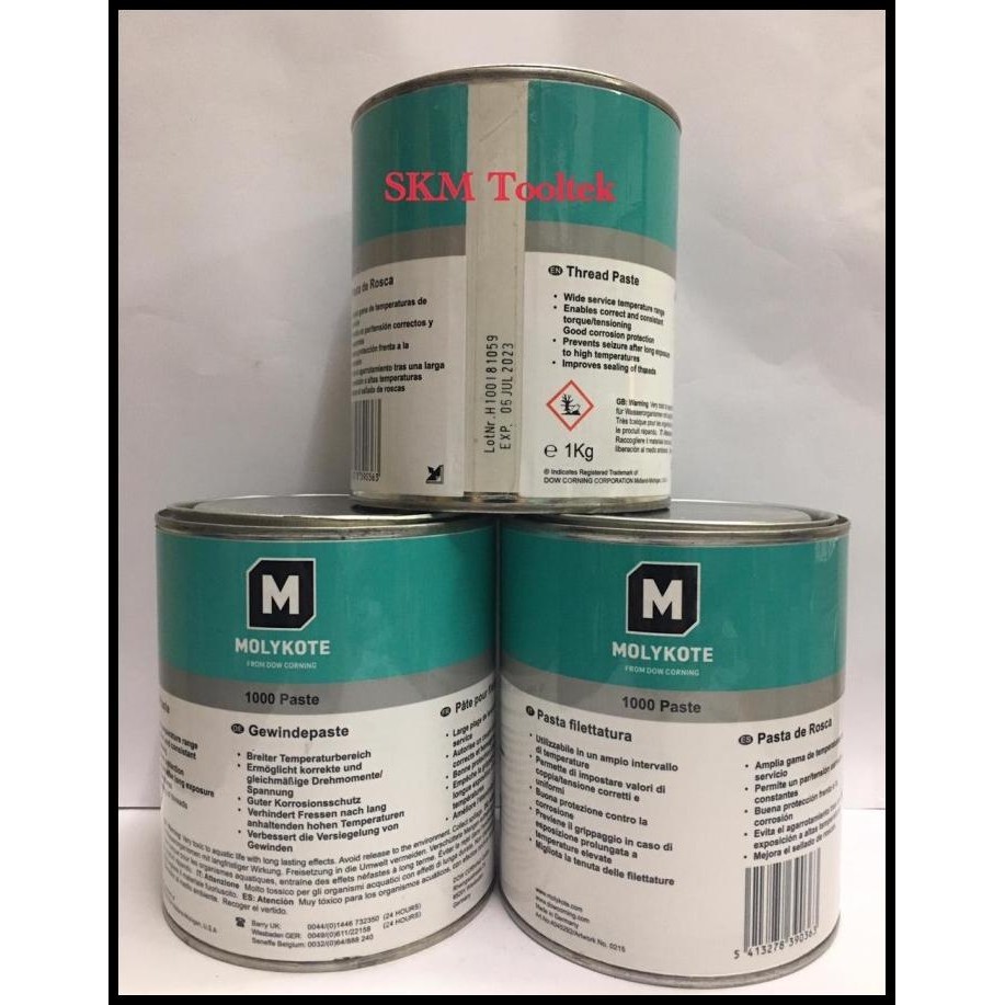 Jual DISKON MOLYKOTE 1000 PASTE (1000G ) | Shopee Indonesia
