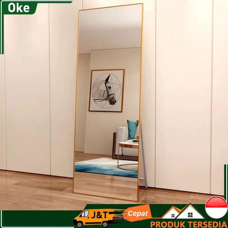 Jual Kaca Cermin Full Body Aesthetic Cermin Standing Mirror Dinding ...