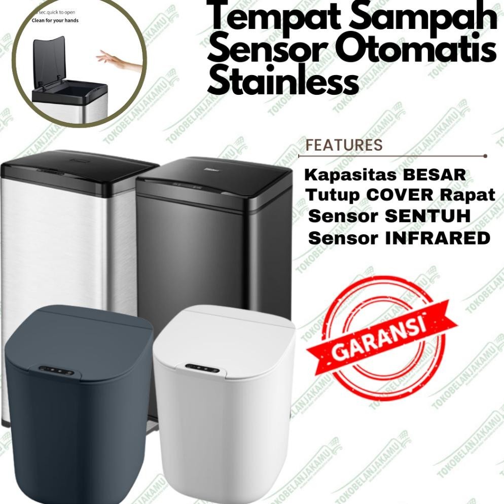 Jual Smart Trash Bin Tempat Sampah Automatic Tong Sampah Sensor ...