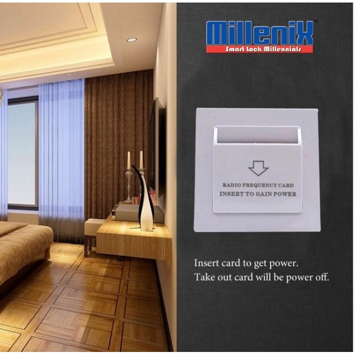 Jual Saklar Energy Saver Switch Kartu Kunci Hotel Millenix Shopee Indonesia