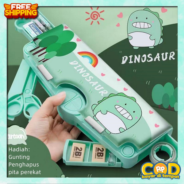 Jual Kotak Pensil Aesthetic Pencil Case Estetik Dusgrip Viral Murah ...