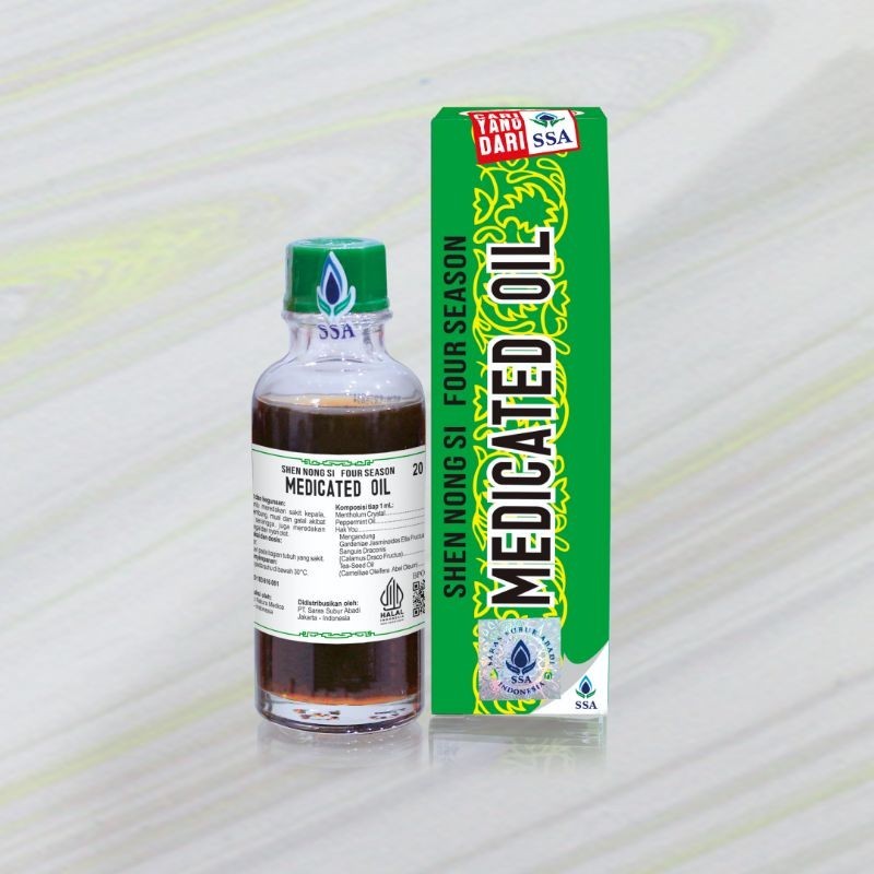 Jual FOUR SEASON MEDICATED OIL 20ml | Shopee Indonesia