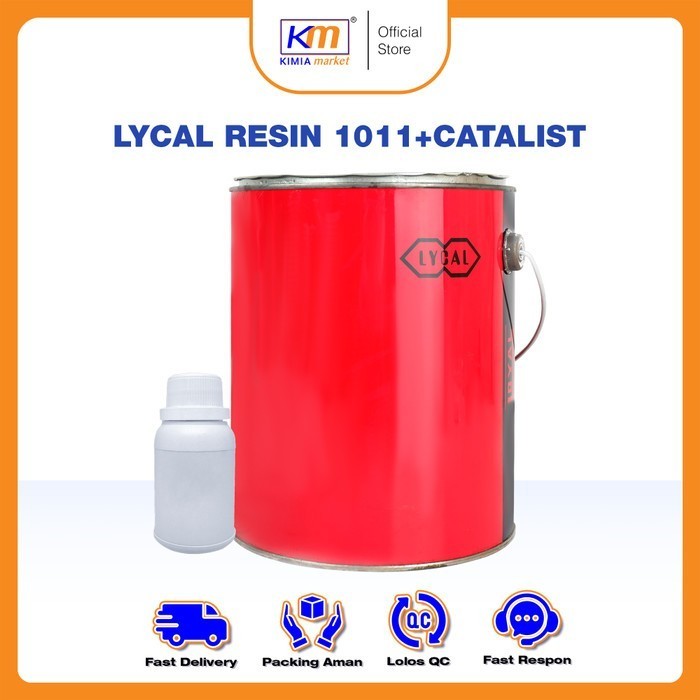 Jual RESIN LYCAL 1011 / RESIN BENING KERAS 4KG | Shopee Indonesia