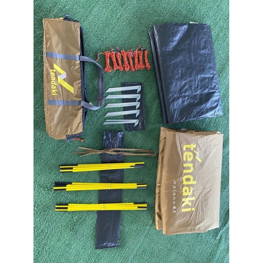 Jual Tendaki Malano 4.1 dan Malano 4.1H tenda kemping keluarga family ...