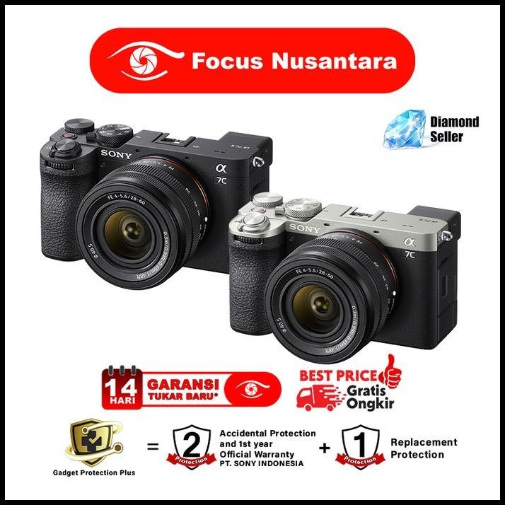 Jual Sony Alpha A7C Ii Body / Sony A7Cii Kit 28-60Mm Sony 7 C Mark Ii ...
