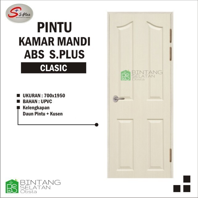 Jual PINTU ABS / PINTU RUMAH SPLUS 800X200 CLASSIC | Shopee Indonesia