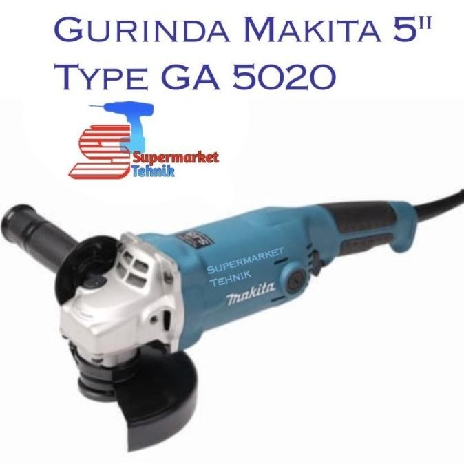 Jual MESIN GERINDA TANGAN 125MM 5" INCH MAKITA GA 5020 / MAKITA GA5020 HARGA SPESIAL | Shopee ...