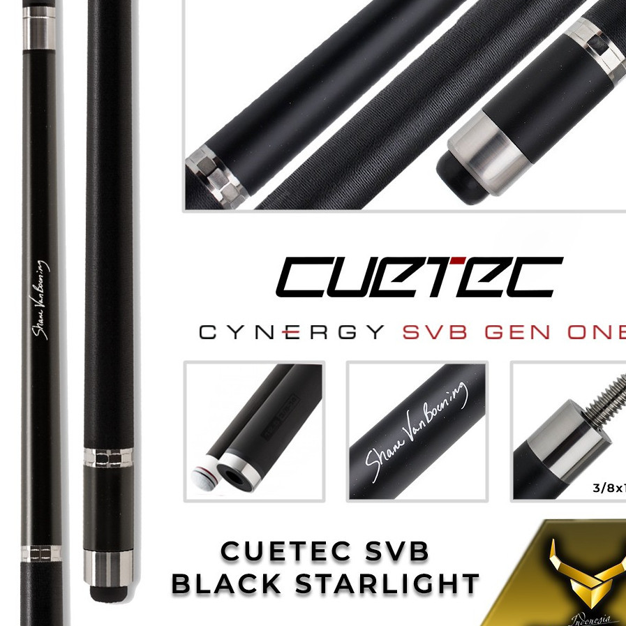 Jual Cuetec SVB Gen Two - Black Starlight | Shopee Indonesia