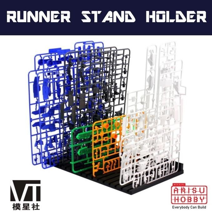Jual Runner Stand Holder Rack Organizer Gundam Tempat Runner Model Kit ...