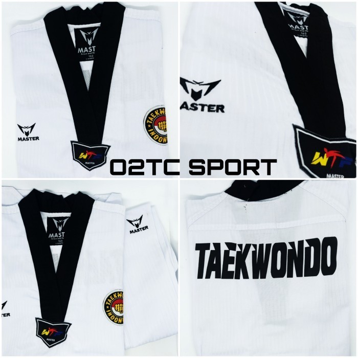 Jual HARGA DISKON Dobok Master Dobie Prime Kerah Hitam Moks | Shopee ...