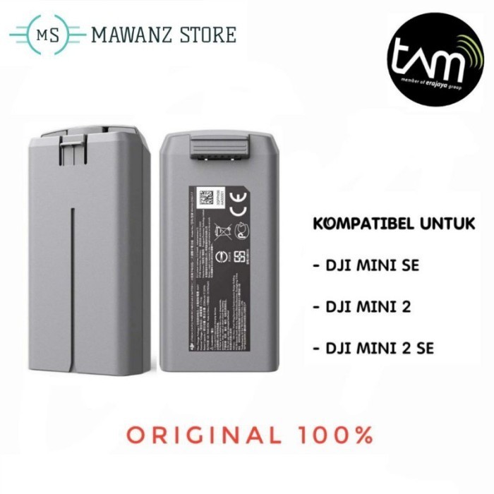 Jual BATTERY BATERAI DRONE DJI MINI 2 MINI SE NEW ORIGINAL GARANSI ...