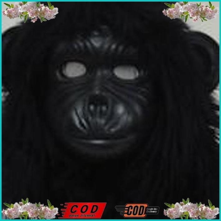 Jual READY TOPENG MONYET BULU KOSTUM KARNIVAL JARANAN / TOPENG GORILA ...