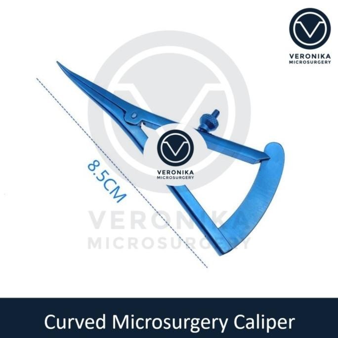 Jual Terbaik Caliper Microsurgery Curved Titanium Limited Edition ...
