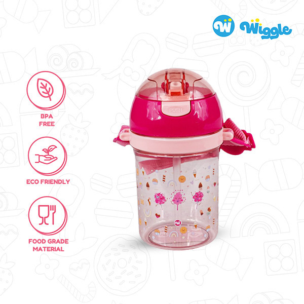 Jual Botol Minum Anak Sekolah - Wiggle Pink Dessert SA Bottle 500 mL ...