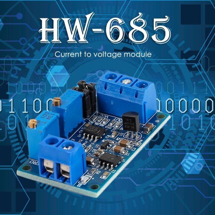 Jual Hw-685 Modul Arus Ke Tegangan 0 /4-20Ma Ke 0-3.3V/5V /10V Pemancar ...