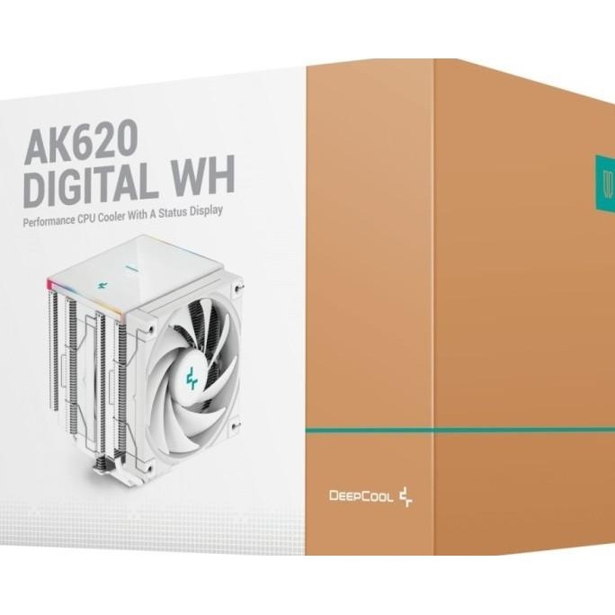 Jual Deepcool AK620 DIGITAL WHITE Dual Tower HSF CPU Cooler | Shopee ...