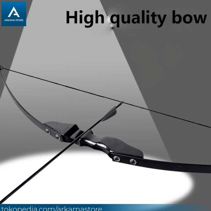 Jual Busur Panah Panahan Arrow Powerful Archery Bow Pemula 40 LBS ...