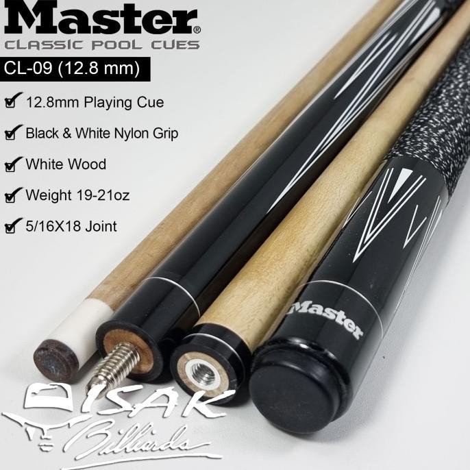 Jual Master Pool Cue Cl-09 - Classic Stick Billiard Stik Biliar Cues ...