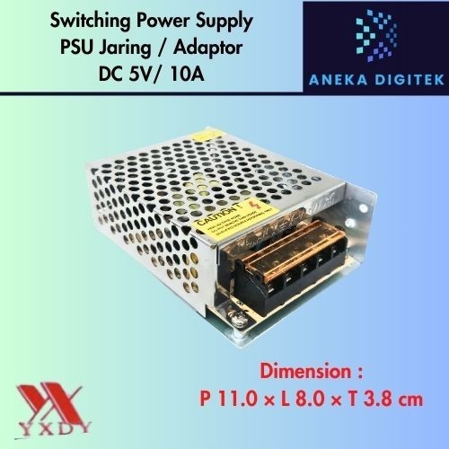 Jual Switching Power Supply PSU 5V 10A High Quality, 5 Volt 10 Ampere | Shopee Indonesia