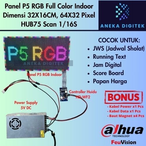 Jual Panel Module Modul LED P5 Videotron SMD RGB Full Color Indoor ...