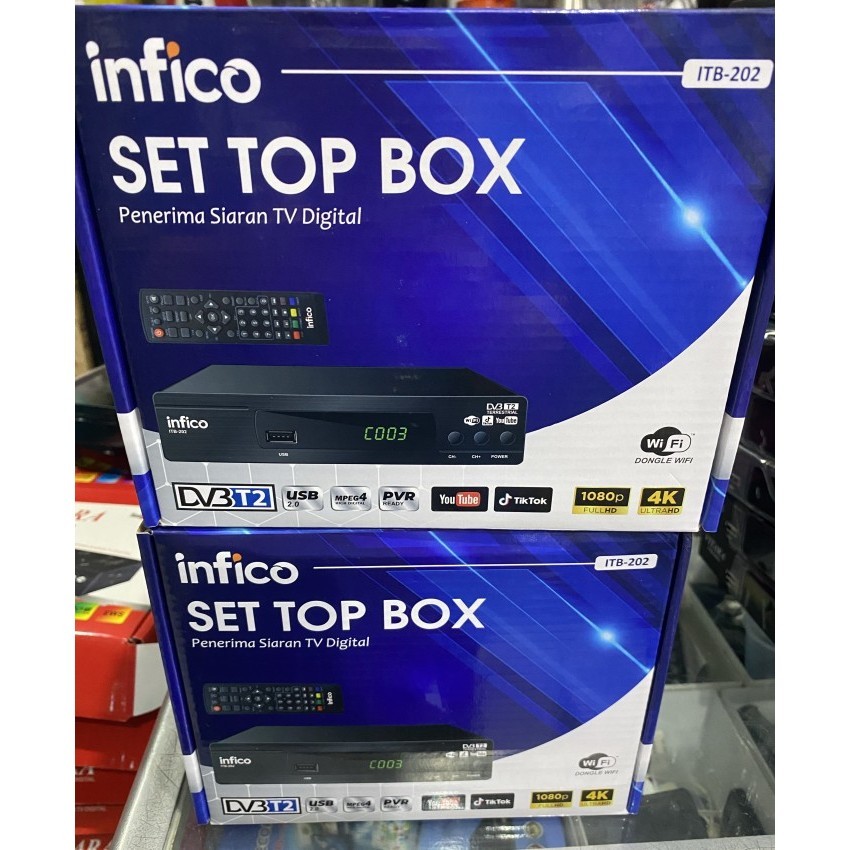 Jual Stb Set Top Box Infico Tv Analog Ke Digital | Shopee Indonesia