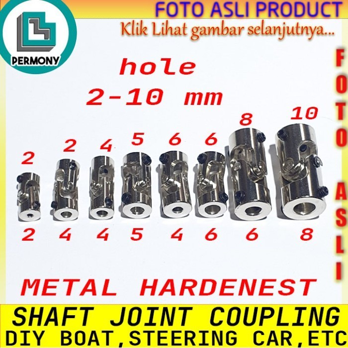 Jual Joint Universal Mini Coupling adapter shaft motor RC boat ...