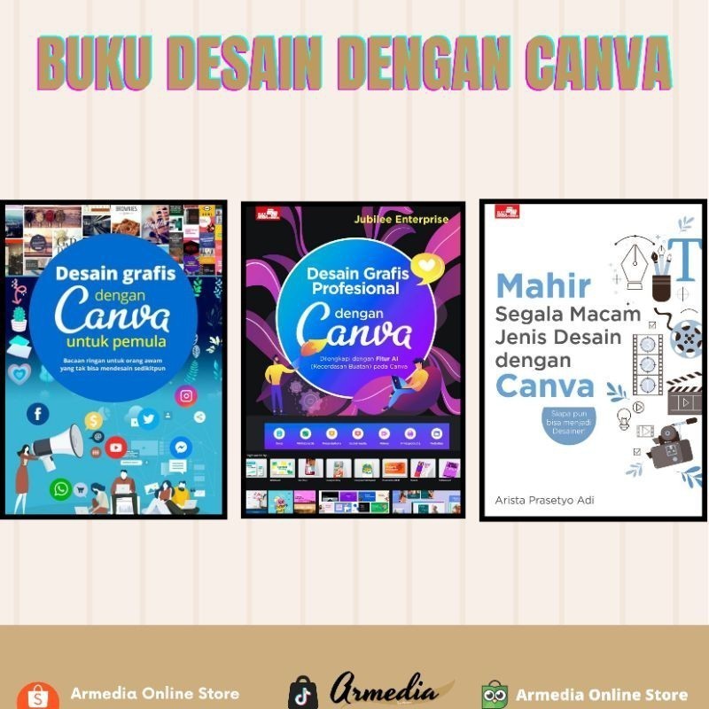 Jual DESAIN GRAFIS DENGAN CANVA UNTUK PEMULA & PROFESIONAL | Shopee ... Jual DESAIN GRAFIS DENGAN CANVA UNTUK PEMULA & PROFESIONAL | Shopee ...