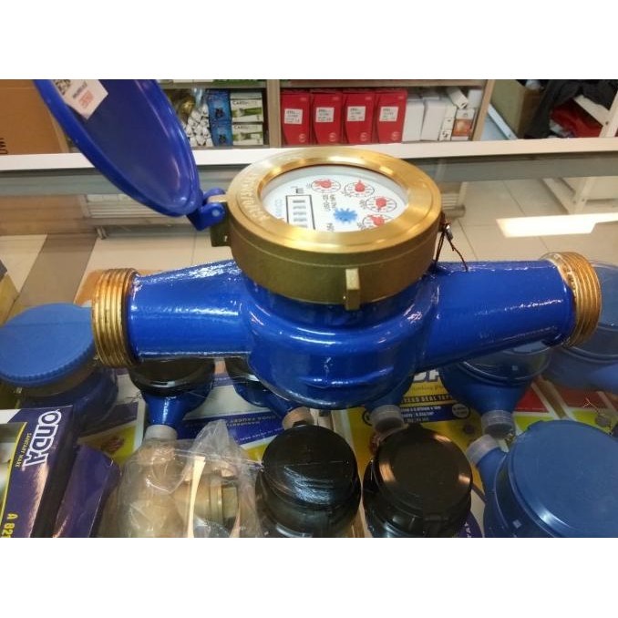 Jual Water Meter Brass Amico 1" Inch ( Sni) | Shopee Indonesia