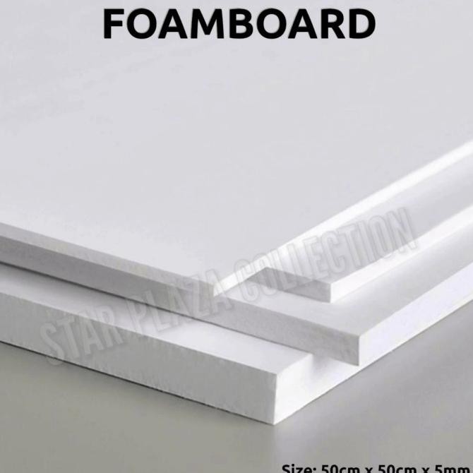 Jual Polyfoam Depron Foamboard 5MM - Packing / Model Pesawat (50cm x ...