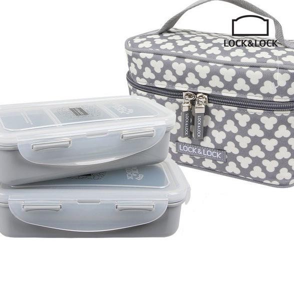 Jual LocknLock - Lunch Box Set With Clover Bag | Shopee Indonesia