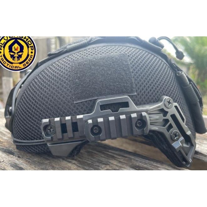 Jual Helm Kevlar Balistic Rail Raptor Lev 3A J Force Tactical Hitam ...