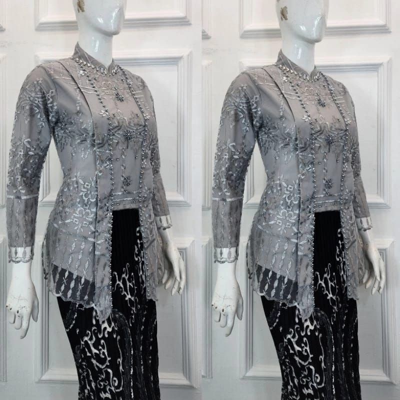 Jual Set Kebaya Kutu Baru Hijab Tille Modern Look Wisuda Perpisahan Acara Resmi Kebaya Seragaman ...