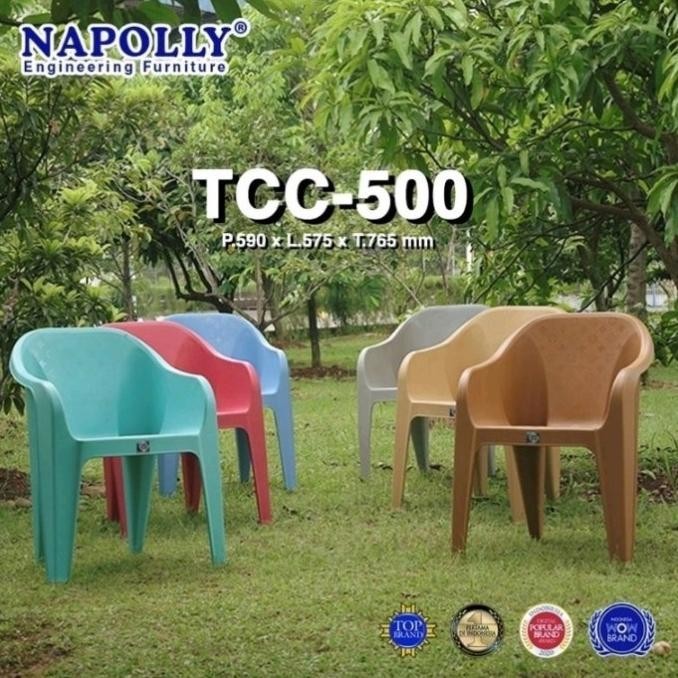 Jual Furniture Kursi Santai Plastik Napolly Tc 500 Lapakbuzzo | Shopee ...