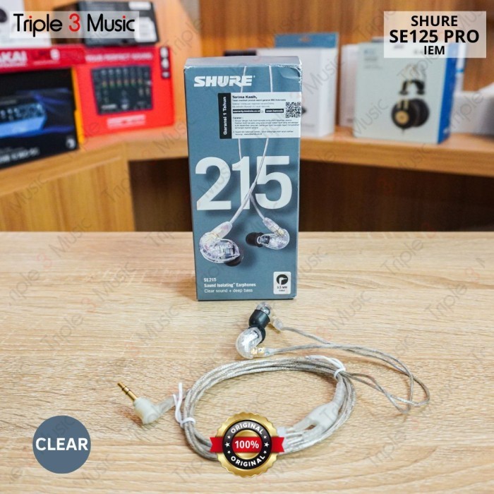 Jual Shure Se215 Pro Clear Iem Panggung In Ear Monitor Original ...
