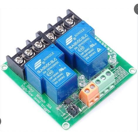 Jual Terbatas Modul Relay Board 2 Ch Channel 5V 30A Opto Aktif High Low ...