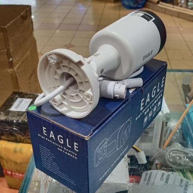 Jual IP CAMERA EAGLE IP CAM +POE ASLI 4MP CCTV OUTDOOR / INDOOR NVR EAGLE T2105 | Shopee Indonesia