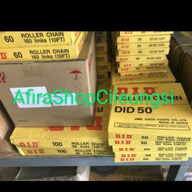 Jual Roller Chain Japan Triple DID RS 06B - 3, Rantai Original DAIDO ...