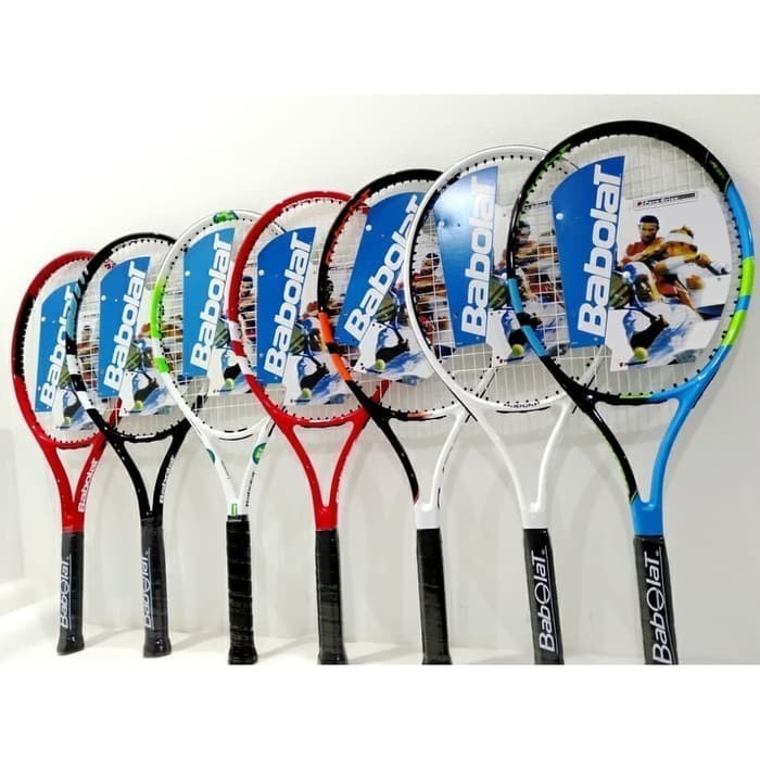 Jual Raket Tennis Tenis Babolat Senar (Free Tas) | Shopee Indonesia