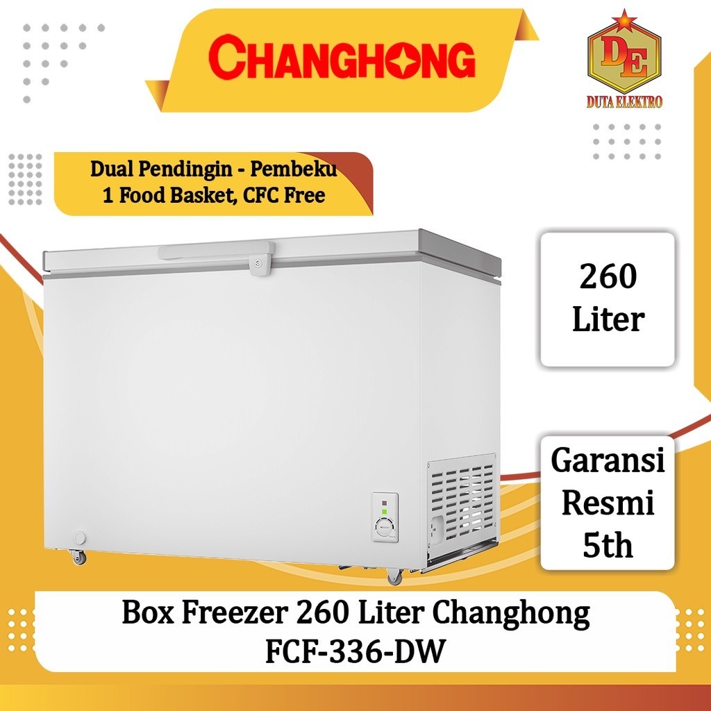 Jual Box Freezer 260 Liter Changhong FCF-336-DW | Shopee Indonesia