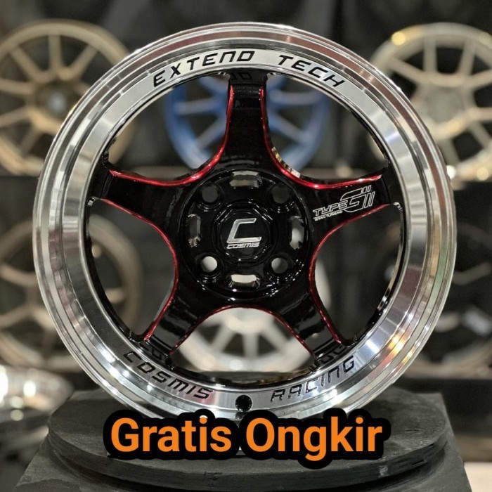 Jual velg r15 SAMLONG COSMIS velg racing ring 15 mobilio sigra brio yaris | Shopee Indonesia
