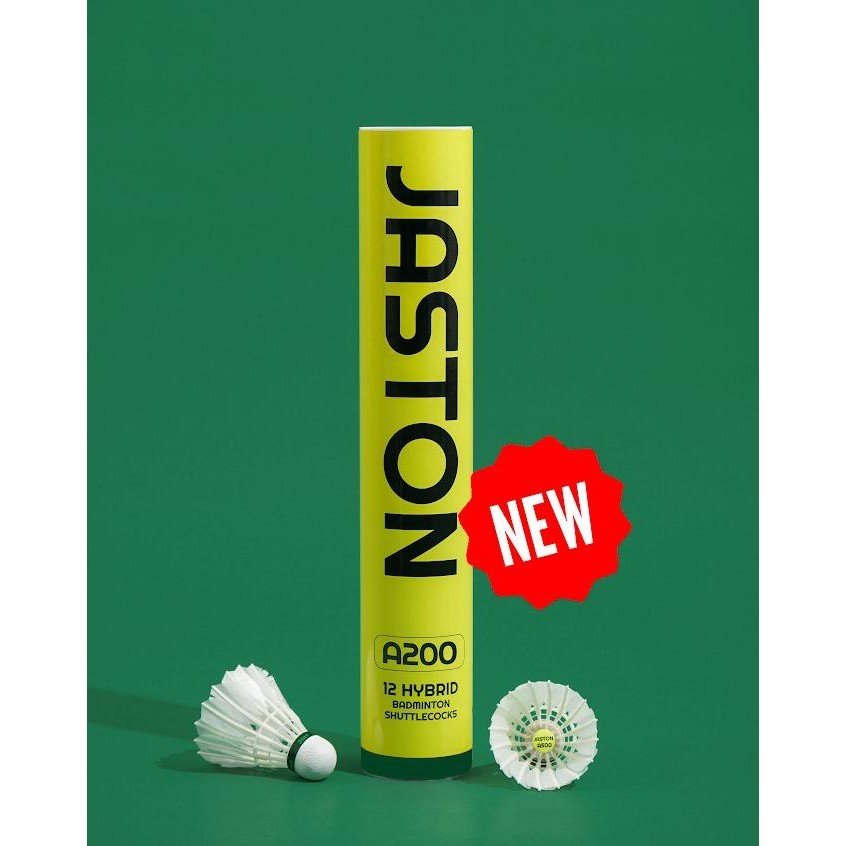 Jual Jaston A200 Hybrid 3In1 Shuttlecock Badminton Premium Berkualitas ...